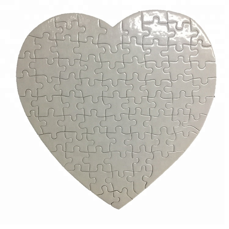 Sublimation Heart Puzzle – LA² DESIGNS